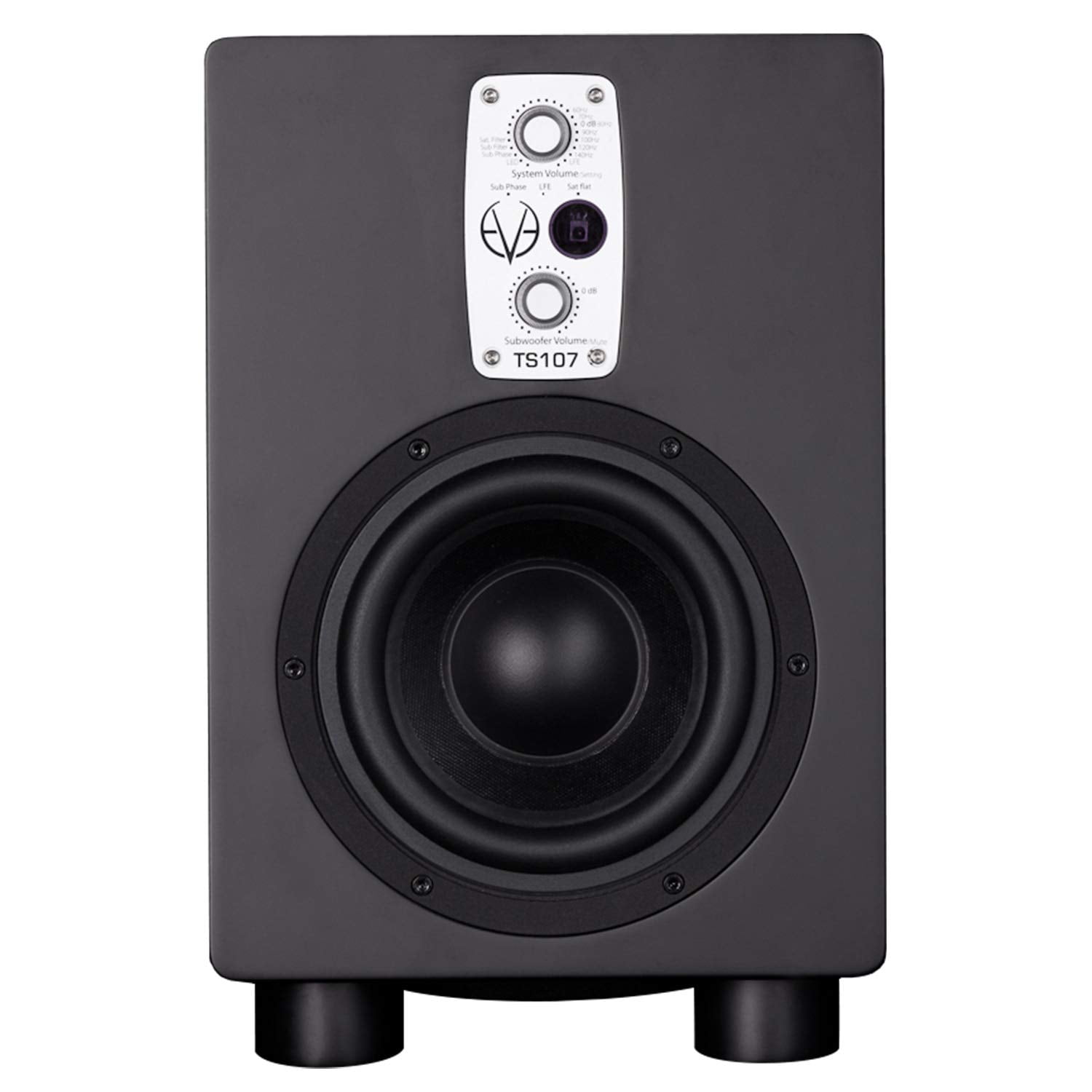 Subwoofer EVE Audio TS107 activo de 6.5 pulgadas con radiador pasivo ...
