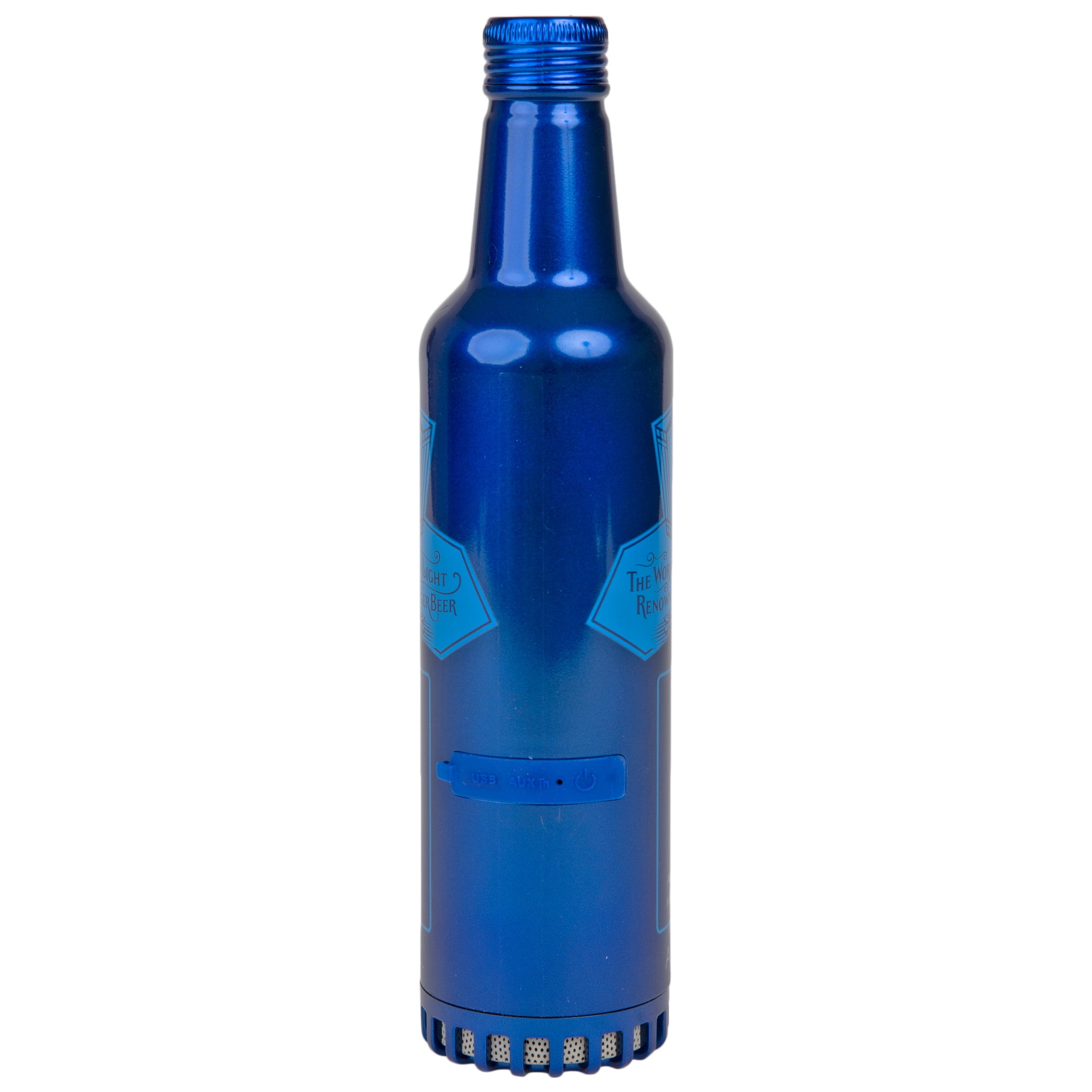 Light Blue Beer Bottle