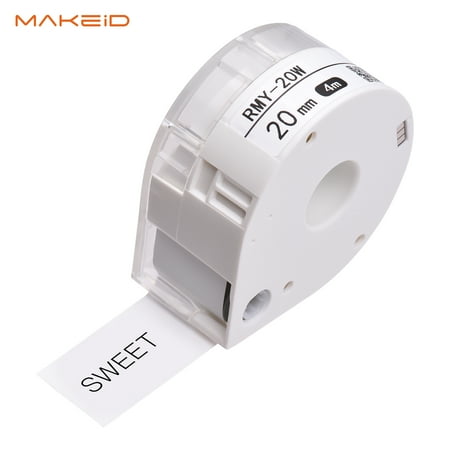 MAKEID 1 Roll Adhesive Label Paper Thermal Printer Paper Name Price ...