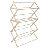Pennsylvania Woodworks Extra Large Wooden Clothes Drying Rack (Made in ...