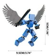 Harlier T13 Action Figure Set Titan 13 Robot Action Figure 3d Printed Robot Action Figure
