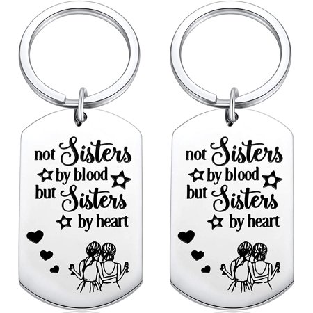 Ralukiia 2pc Best Friend Sentimental Birthday Gifts Unbiological Soul ...