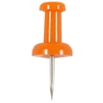 JAM Paper Push Pins, Orange, 2 Packs of 100 - Walmart.com