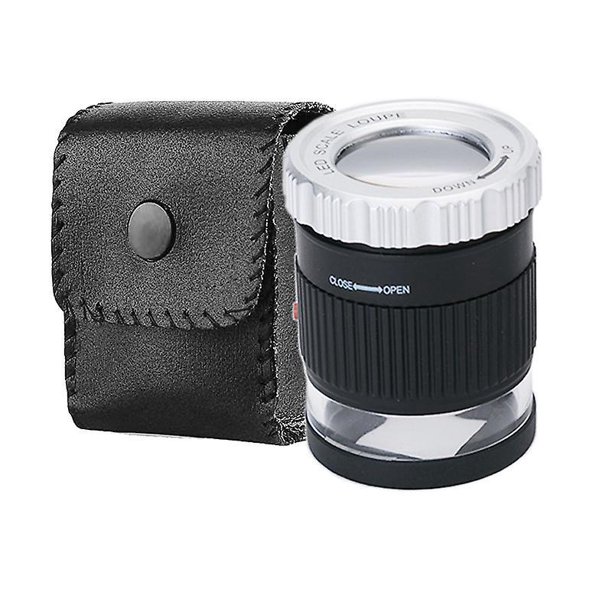 Lupa de lupa 30x, lupa de longitud Focal ajustable, lupa de joyería ...