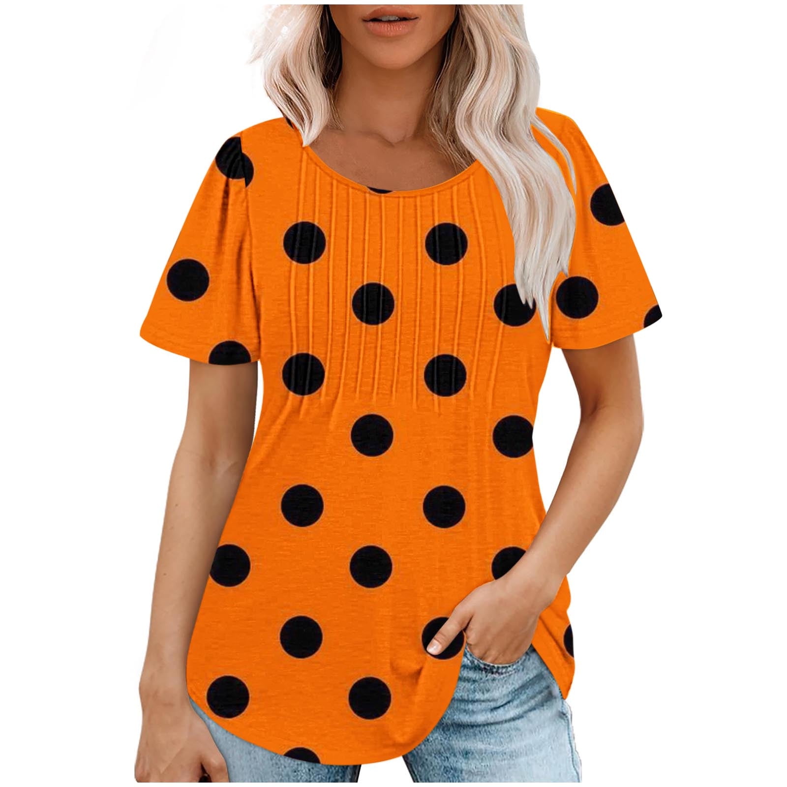 Click here for Scyoekwg Graphic Tees For Women Trendy Round Neck... prices