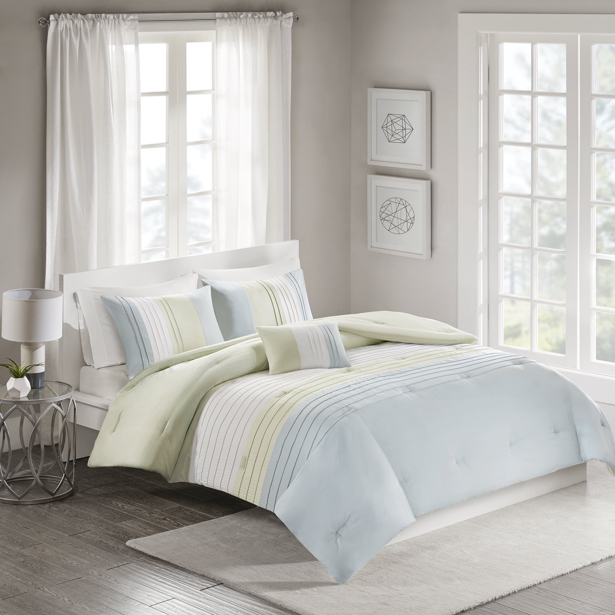 510 Design Bevis Super Soft 4 Piece Bedding Comforter Set - Walmart.com