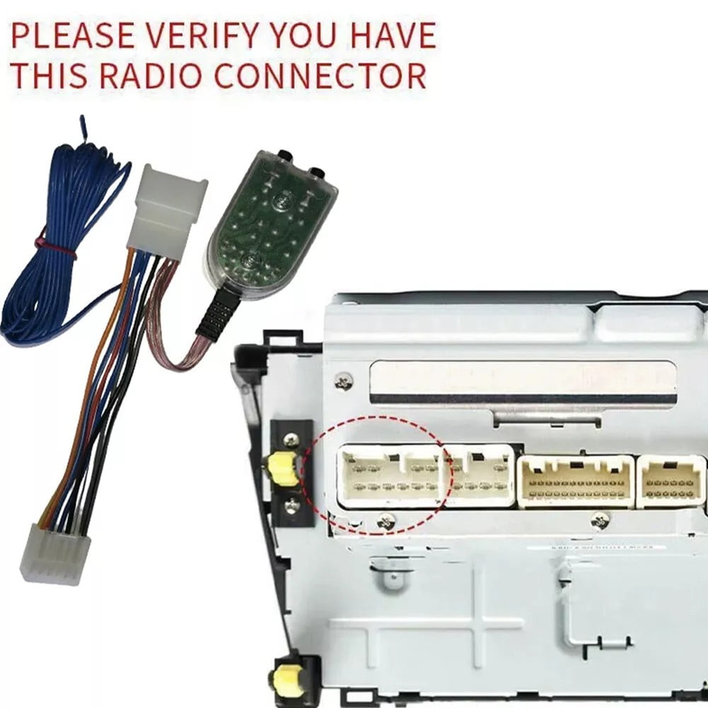 Lefu For Toyota Add Radio Stereo Subwoofer Harness Plug & play Wire Adapter Stereo Subwoofer Easy Installation Line Out Converter