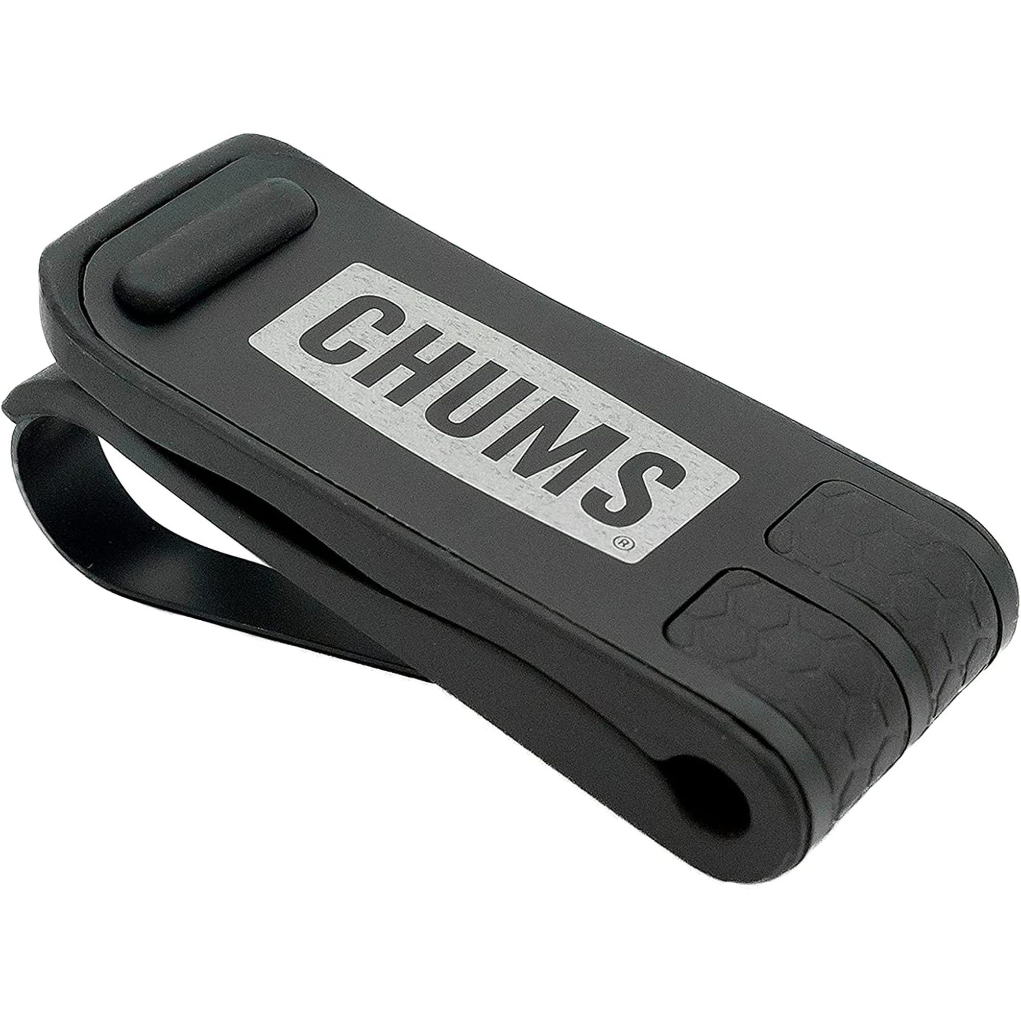 Click here for Chums Glasshopper Metal Visor Eyewear Clip - Black... prices