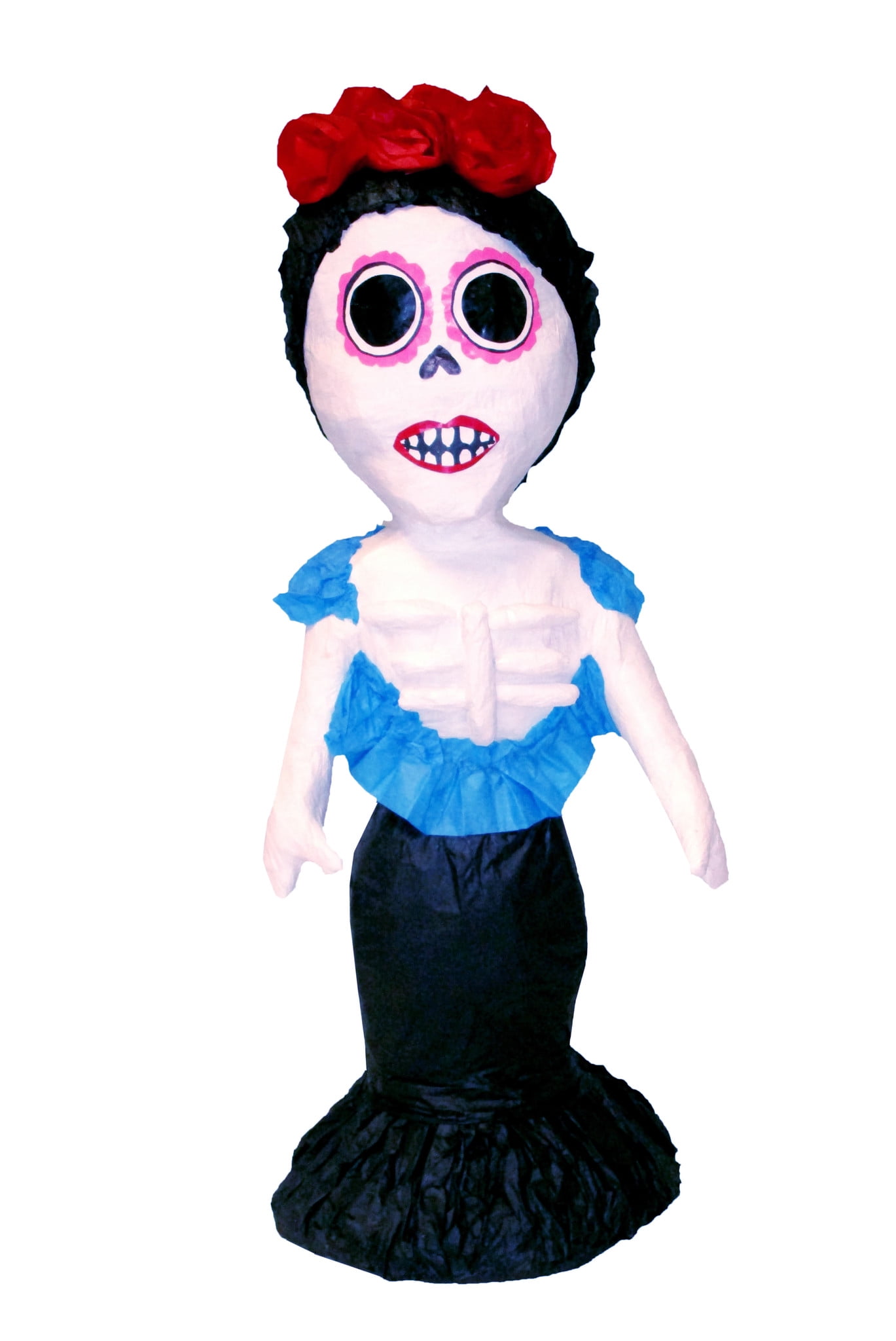 Day Dead Skull Catrina Pinata, 28" Dia de los Muertos Decoration and ...