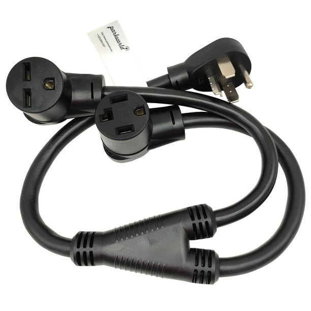 Parkworld 64309 NEMA 14-30P to 6-30R Splitter Cord, NEMA 14-30 Dryer 4 ...