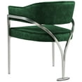 Meridian Furniture Madelyn Green Velvet Dining Chair (Set of 2 ...