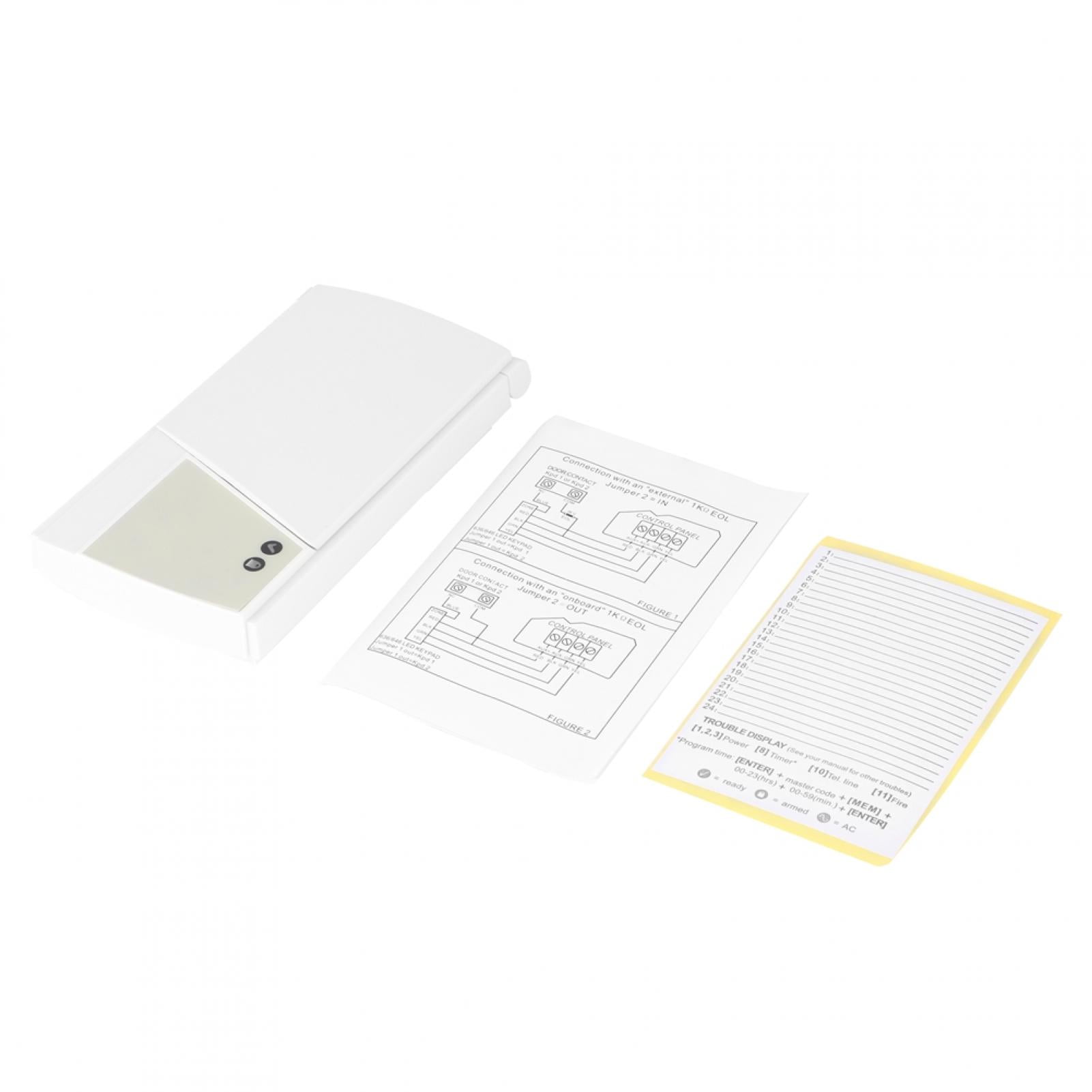 Panel de control antirrobo con entrada sin llave Sistema de alarma de ...