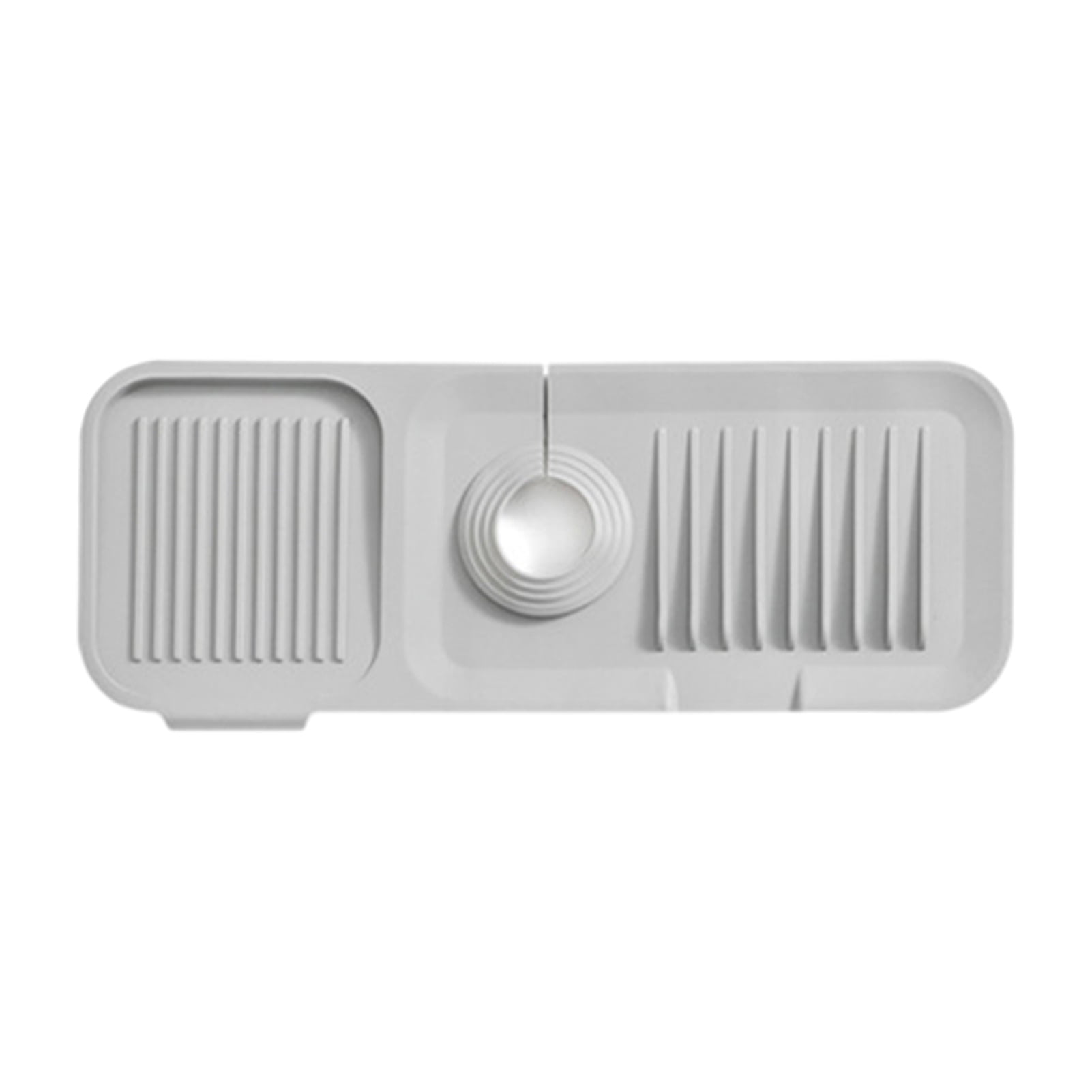 Hesroicy Foldable Draining Mat, Silicone Sink Splash Guard, Non-Slip ...