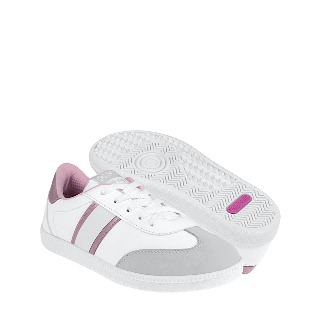 TENIS NIÑA TROPICANA 920502 SIMIPIEL BLANCO Tropicana 920502 | Bodega Aurrera en línea
