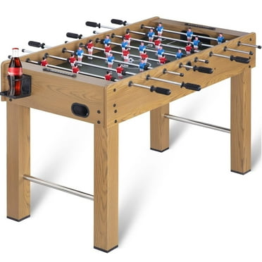 RayChee 48" Folding Foosball Table, Foldable Space Saving Table Soccer ...