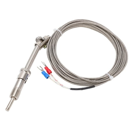 K Type Compression Spring Thermocouple Shielded Thermocouple Wire Probe ...
