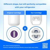 Waterdrop 𝐄𝐃𝐑𝟏𝐑𝐗𝐃𝟏 Water Filter Replacement 4 Pack - Compatible with ...