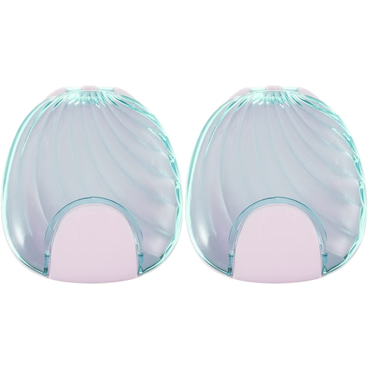 2 pcs Orthodontic Retainer Portable Retainer Box Retainer Box ...