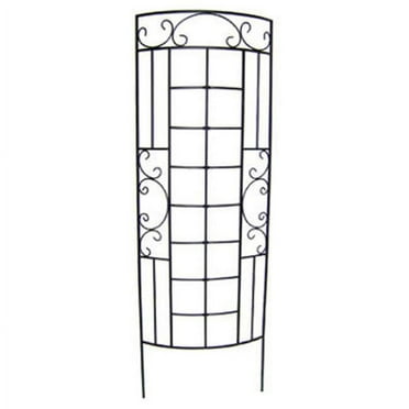 72" Dimensional Spires Trellis, Black - Walmart.com