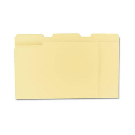 Universal 12113 File Folders- 1/3 Cut Assorted- One-Ply Top Tab- Letter ...