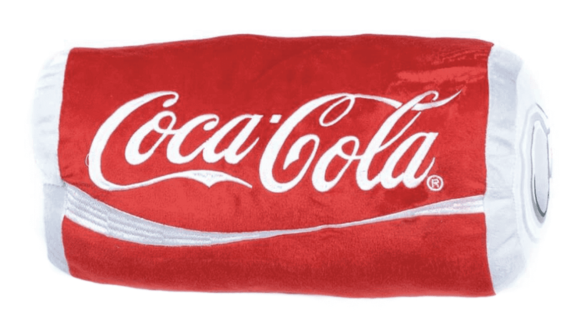 Authentic Coca-Cola Can Pillow Red Throw Pillow New with Tags - Walmart.com
