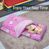 Primlect Nap Mat, 55" x 22" x 3" Kinder Mat with Detachable Pillow and ...