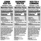 Brisk Iced Tea Variety Pack, Lemon, Raspberry, Half & Half (12 Ounce ...