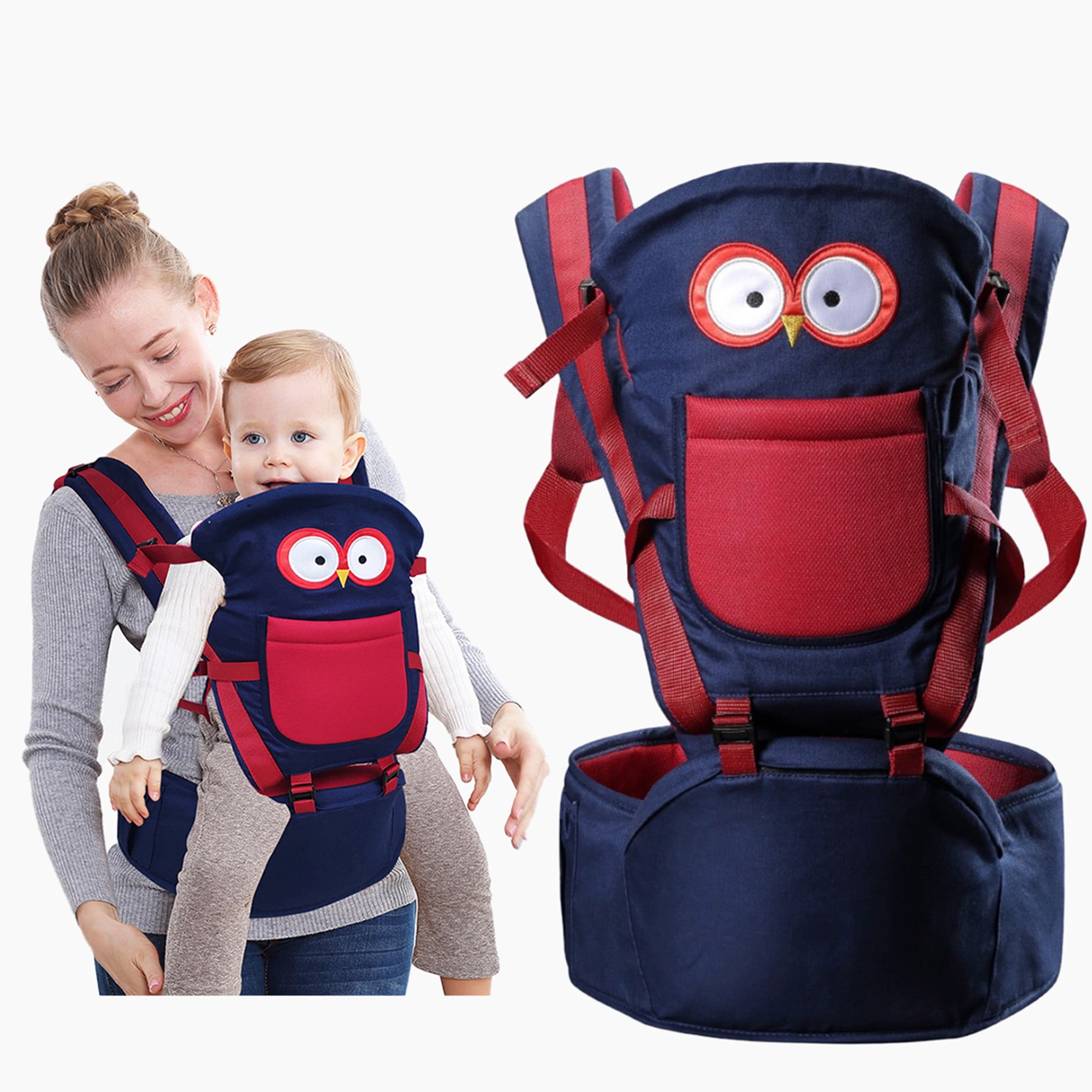 Canguro Cangurera Para Bebé 5 Posiciones Ergonómica Ecobaby Original ...