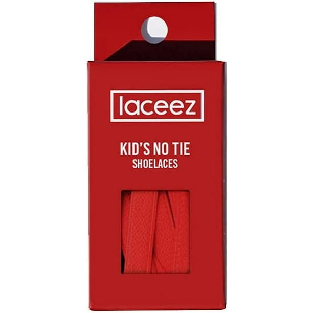 Laceez No Tie Shoe Laces for Kids, Single Pack - Elastic Shoe Laces for ...