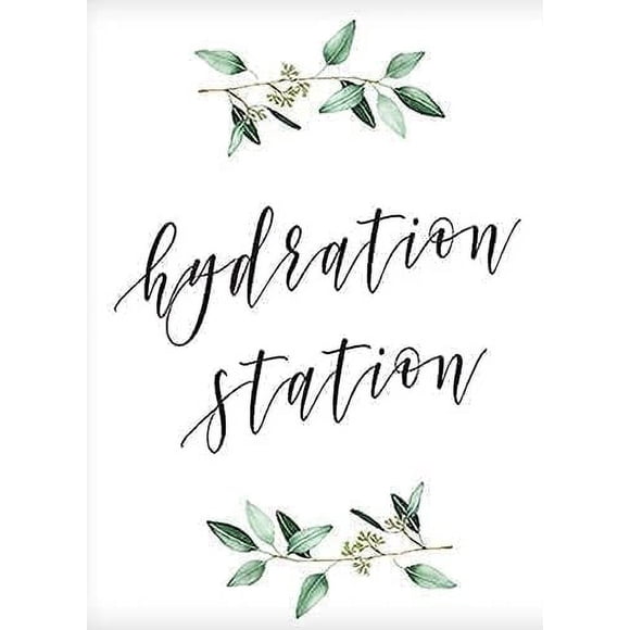 Hydration Station Sign