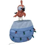 ProductWorks 28" Rudolph 3D LED Pre-Lit Bird that Swims Yard Art ...