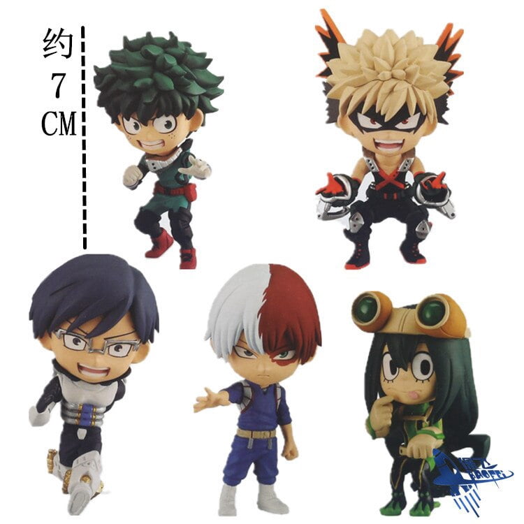 Figuras de acción de My Hero Academia, juguetes de modelo de PVC, Izuku ...