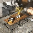 Coffee Tables Nesting Coffee Table Set Living Room Tables Rectangular ...