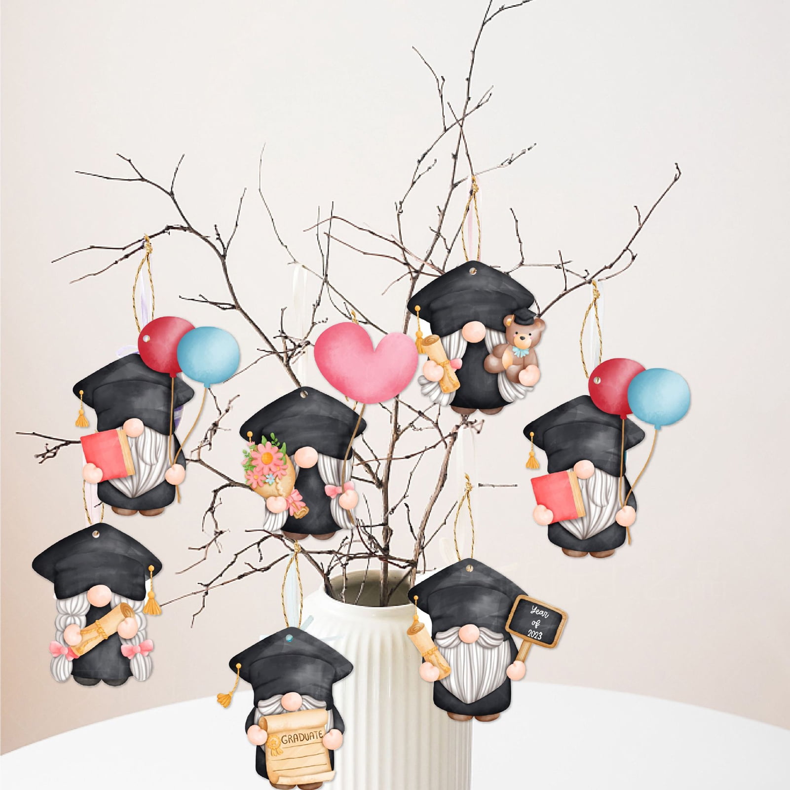 Hesroicy Graduation Pendant Set with Hemp Rope - Happy Grad Season ...