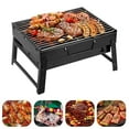 Uten Foldable Charcoal Grill, Portable BBQ for Outdoor, Camping ...