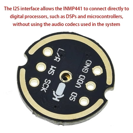 Plastic Omnidirectional Microphone Module Portable Left Right Channel ...
