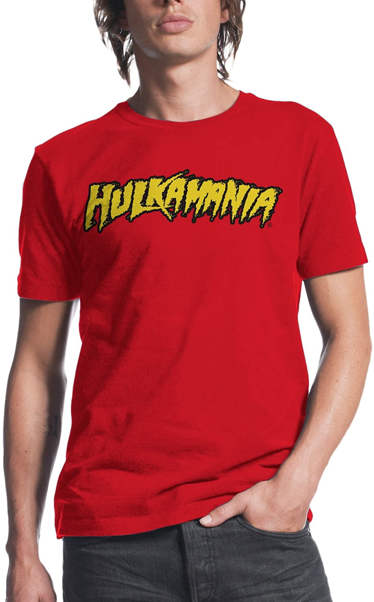 WWE Hulk Hogan Hulkamania Mens Red T-shirt | Walmart Canada