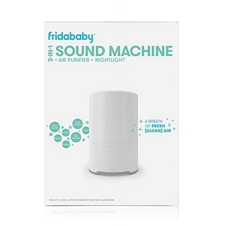 Frida Baby 3-in-1 Sound Machine, Air Purifier + Nightlight with 3 Fan ...