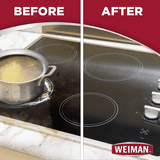 Weiman Cooktop Cleaner Kit, 20 Oz, Includes Polish and Scrubbing Pad ...