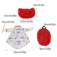 Ouuluon Porch Goose Outfits Cute Waterproof Fade Resistant Decor Outfit ...
