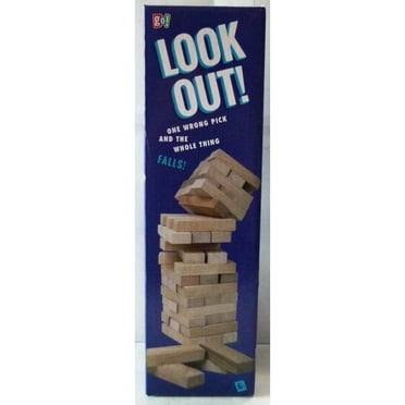 Jenga Neon Pop Building Blocks Tumbling Tower Game - Walmart.com