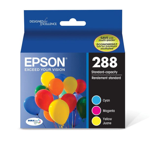 Epson DURABrite® Ultra Ink 288 Colour Standard-capacity Ink Cartridges ...