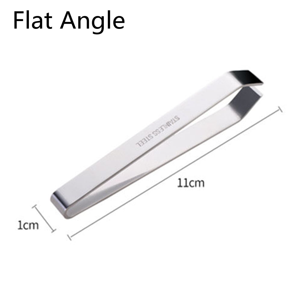 Chef Tongs Pick-Up Home Stainless Steel Remover Pincer Puller Seafood ...