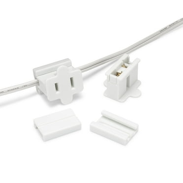 Novelty Lights SPT-2 Male Plug, Snap On Vampire Plugs, Brown, Polarized ...