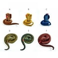 Lovely Stuffed Snake Toys for Kids Simulation Coiled Cobra Home Decor ...
