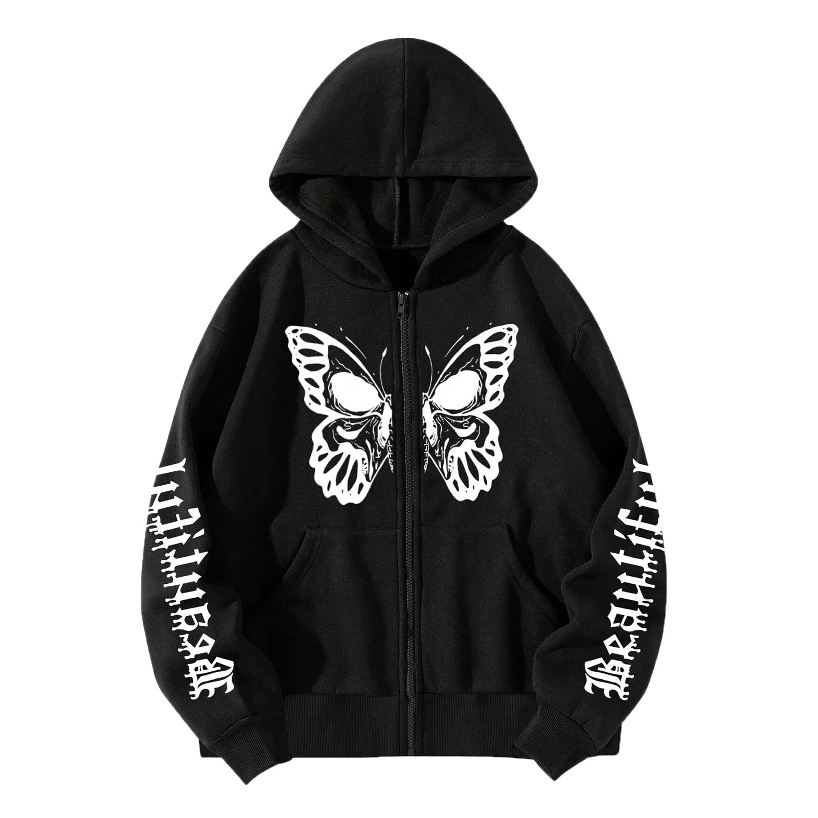 Click here for Huaizzzy Women Fashion Letter Print Loose Hoodies... prices