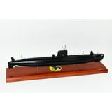USS Harder (SS-568), 20-inch Mahogany Submarine Model - Walmart.com