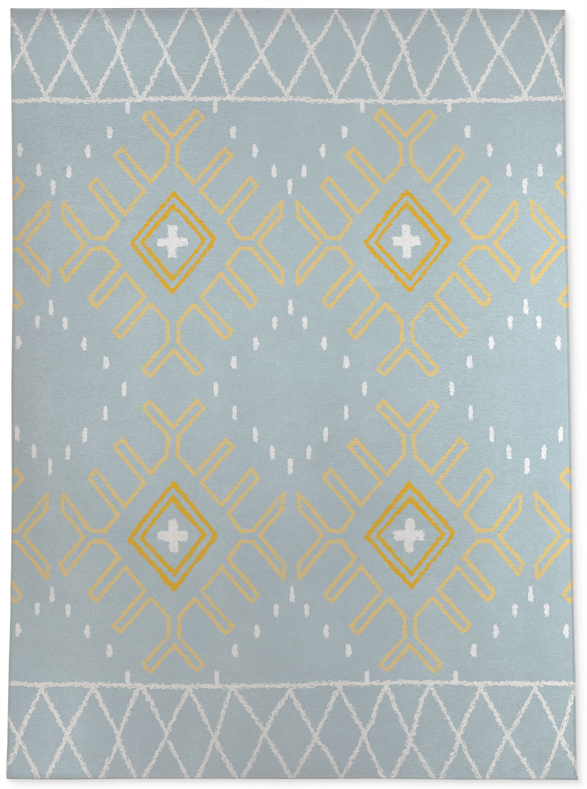 MOROCCAN DIAMOND GREY Outdoor Rug By Kavka Designs - Walmart.com