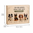 Household Animal Beading DIY Pack, 3D Figure Bead Craft Set, Easy Step ...
