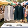 2 Pack Shirt Display Stand, 20-34 inch Height Adjustable Dress Form ...